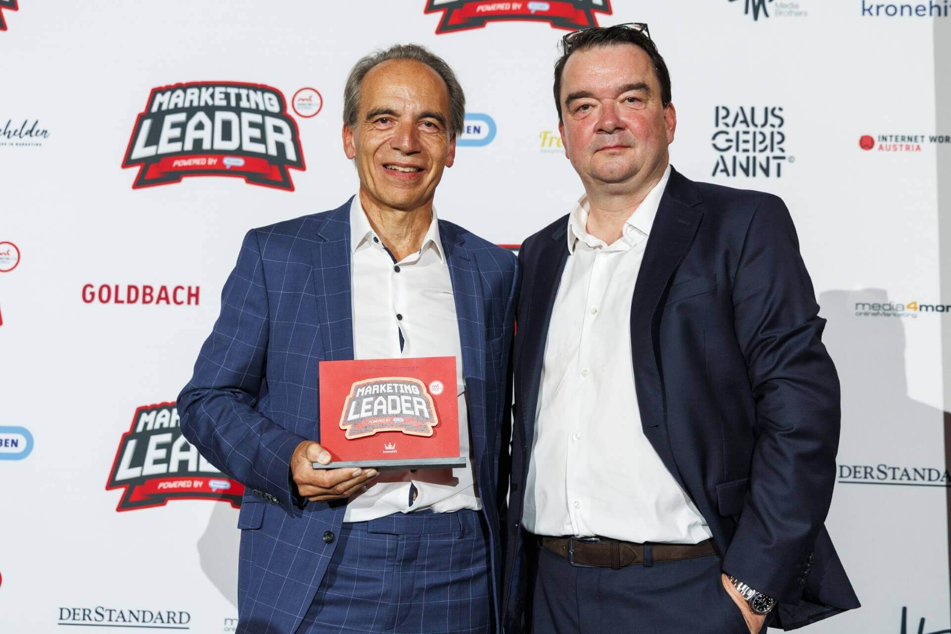 Günter Thumser erhält Marketing Leader of the year Award für sein ...